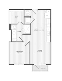 Floor Plans of Griffin Durham in Durham, NC