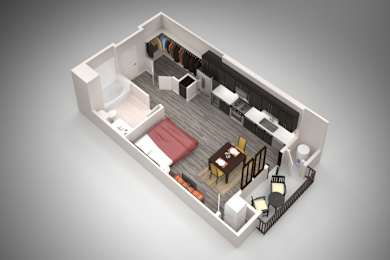 Floor Plans of The Core Scottsdale in Scottsdale, AZ