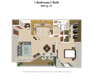 1 & 2-Bedroom Apartments in Fort Wright, KY | Devou Village