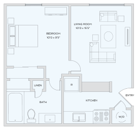 Floor Plans of Lake Castleton in Indianapolis, IN