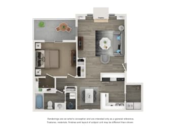 Floor Plans | 1-, 2-, & 3- Bedroom Apartments in Marietta, GA