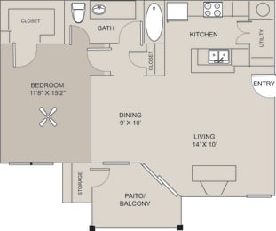1, 2 & 3 Bedroom Apartments in Eagle Creek | Center Point