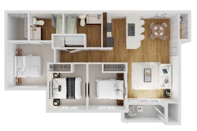 1, 2, 3 & 4-Bedroom Apartments in Auburn, WA | Copper Gate