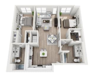 Floor Plans of Edition Apartments in Bothell, WA