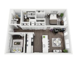 Floor Plans of Edition Apartments in Bothell, WA