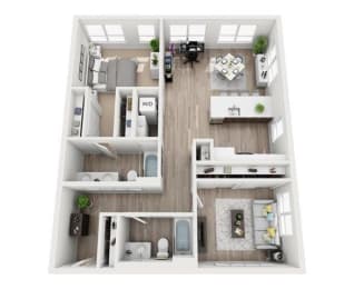 Floor Plans of Edition Apartments in Bothell, WA