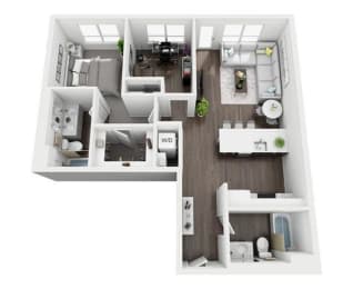 Floor Plans of Edition Apartments in Bothell, WA