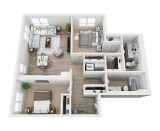 Floor Plans of Edition Apartments in Bothell, WA
