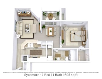 Floor Plans of Enclave At Town Center in Overland Park, KS