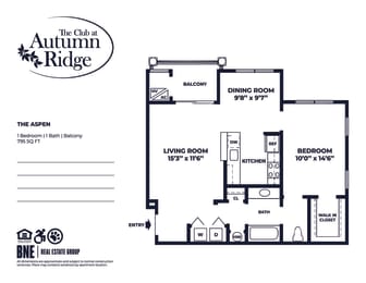 1- and 2-Bedroom 55+ Apartments in Union, NJ | The Club Autumn Ridge