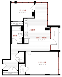 Floor Plans of Press House in Washington, DC