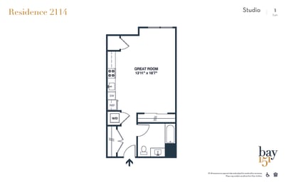 Floor Plans of Bay 151 in Bayonne, NJ