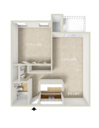 Floor Plans of Haven Reston in Reston, VA