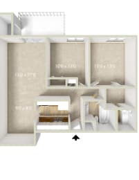 Floor Plans of Haven Reston in Reston, VA