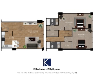 K Square in Chicago, IL | Apartment Floor Plans