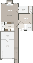 Floor Plans of Regency Dell Ranch Apartments in Round Rock, TX