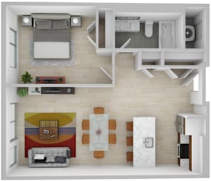 Floor Plans of Allium Place in Silver Spring, MD
