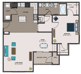 1, 2 & 3 Bedroom Apartments in Lake St Louis, MO | Aventura at Hawk Ridge
