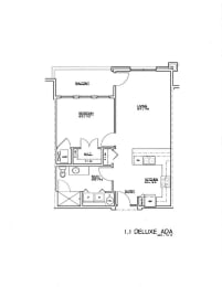 Floor Plans of The Residences Howard Commons /Howard Lofts in Howard, WI