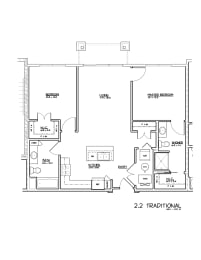 Floor Plans of Howard Commons and Howard Lofts in Howard, WI