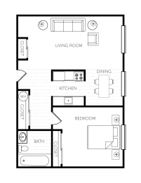 Floor Plans of Beacon View in Seattle, WA