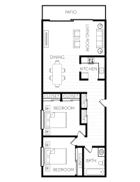 Floor Plans of Beacon View in Seattle, WA