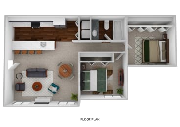 Floor Plans of Harwell Apartments in Dallas, TX