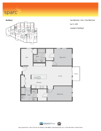Floor Plans of Sparc Apartments in Bellevue, WA