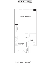 Floor Plans of Slabtown Flats in Portland, OR