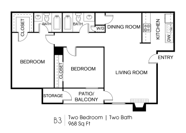Floor Plans of The Celine in Fort Worth, TX
