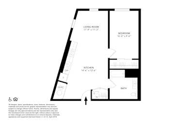 Floor Plans of The Residences at City Modern in Detroit, MI