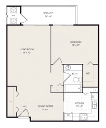 1 & 2 Bedroom Apartments in Kalamazoo | Winchell Way Apartments