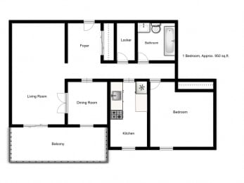 Floor Plans of Northgate Tower in Woodstock, ON