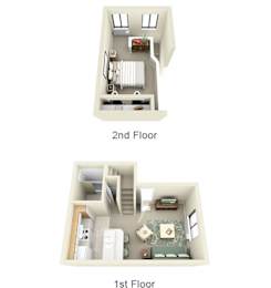 3 bedroom loft apartments