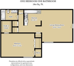 1, 2 & 3 Bedroom Apartments in Woodbridge | Potomac Ridge