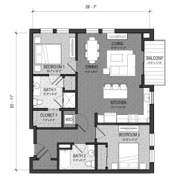 Floor Plans of Riverwalk in Castle Rock, CO