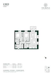 Floor Plans of The Maple NW2, London