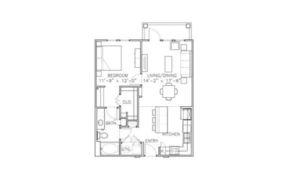 Floor Plans of The District Apartments in Baton Rouge, LA