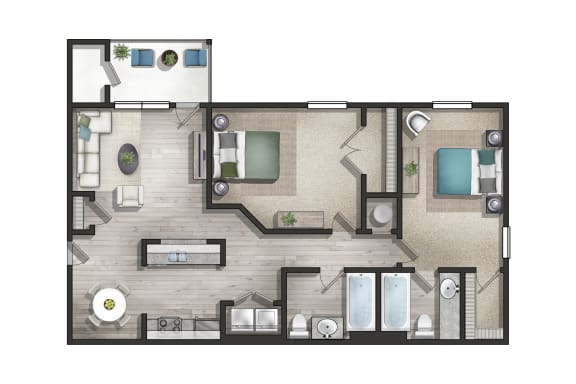 Floor Plans of The Reserve of Foley in Foley, AL