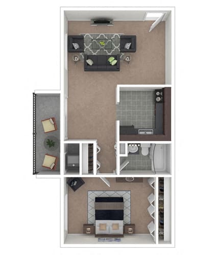 Floor Plans of Carriage Park Apartments in Pittsburgh, PA