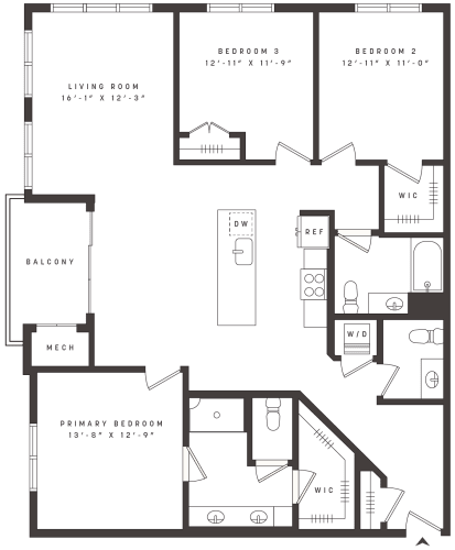 Floor Plans of Aster Grove in Warren, NJ