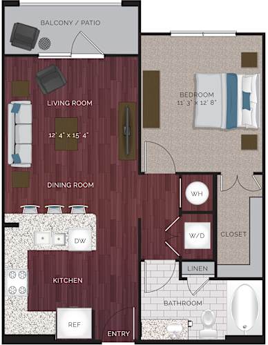 Floor Plans of ELEVATE Spring Crossing in Spring, TX