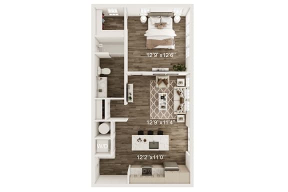 Floor Plans of Brez at Atlantic Crossing in Delray Beach, FL