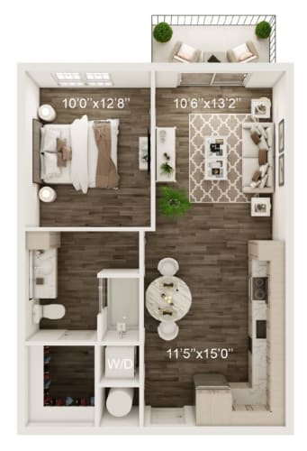 Floor Plans of Brez at Atlantic Crossing in Delray Beach, FL