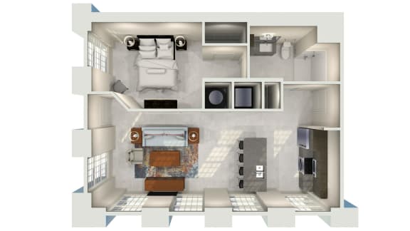 Floor Plans of Newry Mill in Seneca, SC