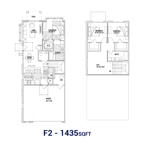 Floor Plans of Village At Palm Center in Houston, TX
