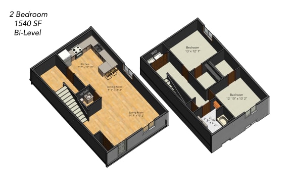 Floor Plans of Northgate Townhomes in Mankato, MN
