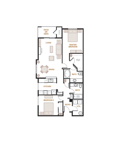 Floor Plans of Valley Springs in Renton, WA