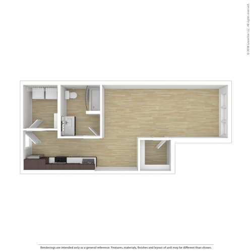 Floor Plans of Barclay Broadway in Seattle, WA
