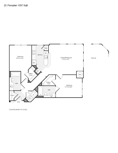 Floor Plans of The Flats at Wheaton Station in Wheaton, MD
